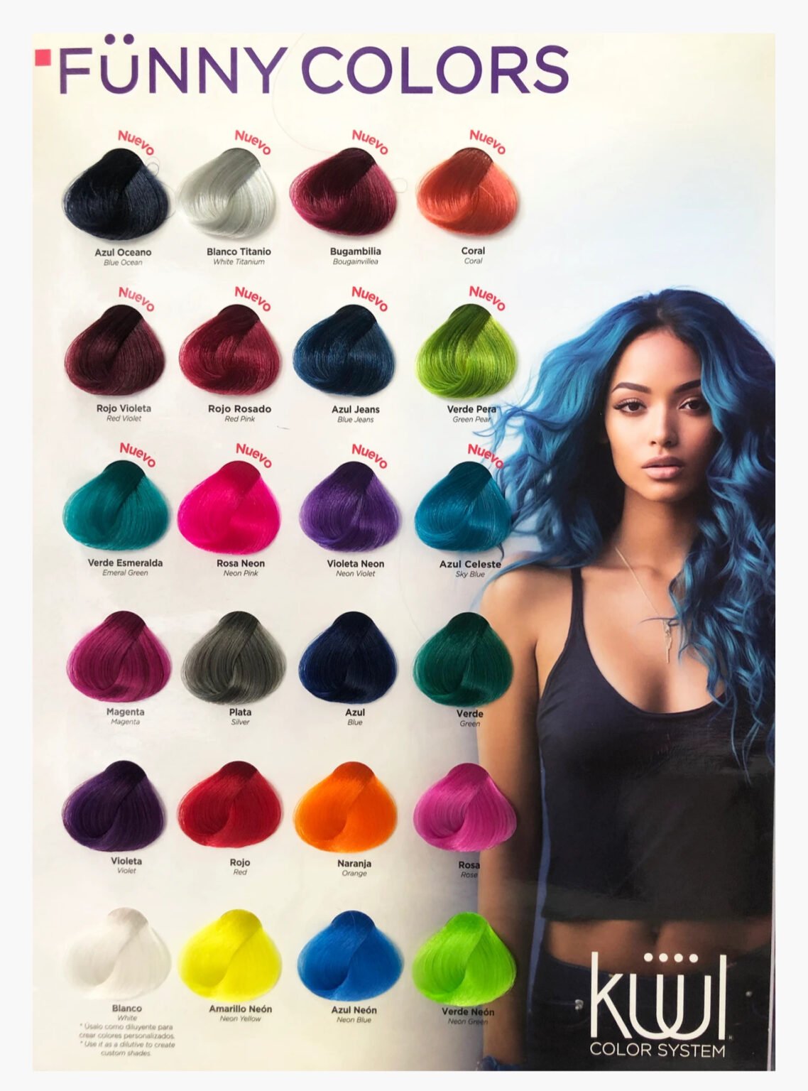 Tinte Funny Colors - femidi.com